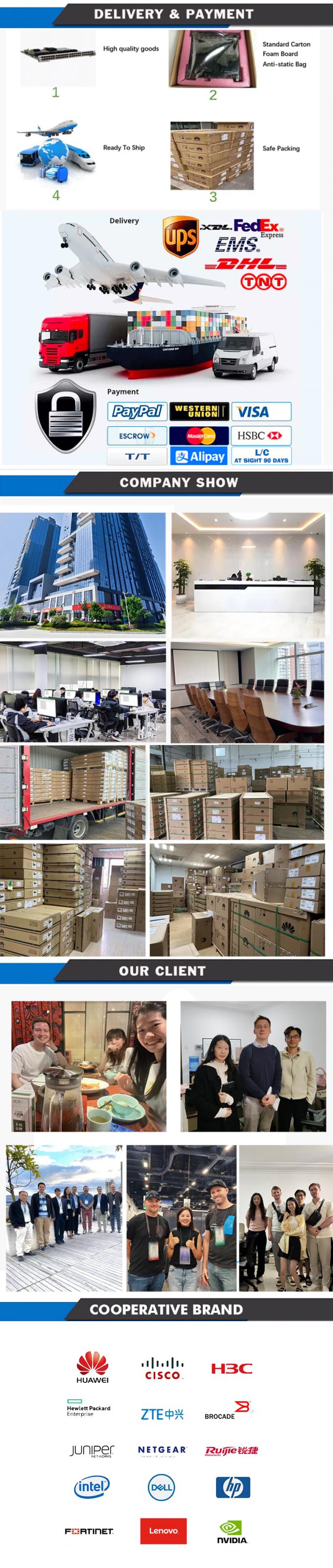 CE6857F-48S6CQ 02354HPX 48 Port 10GE SFP+ Switch 6 Port 100GE QSFP28 Switch